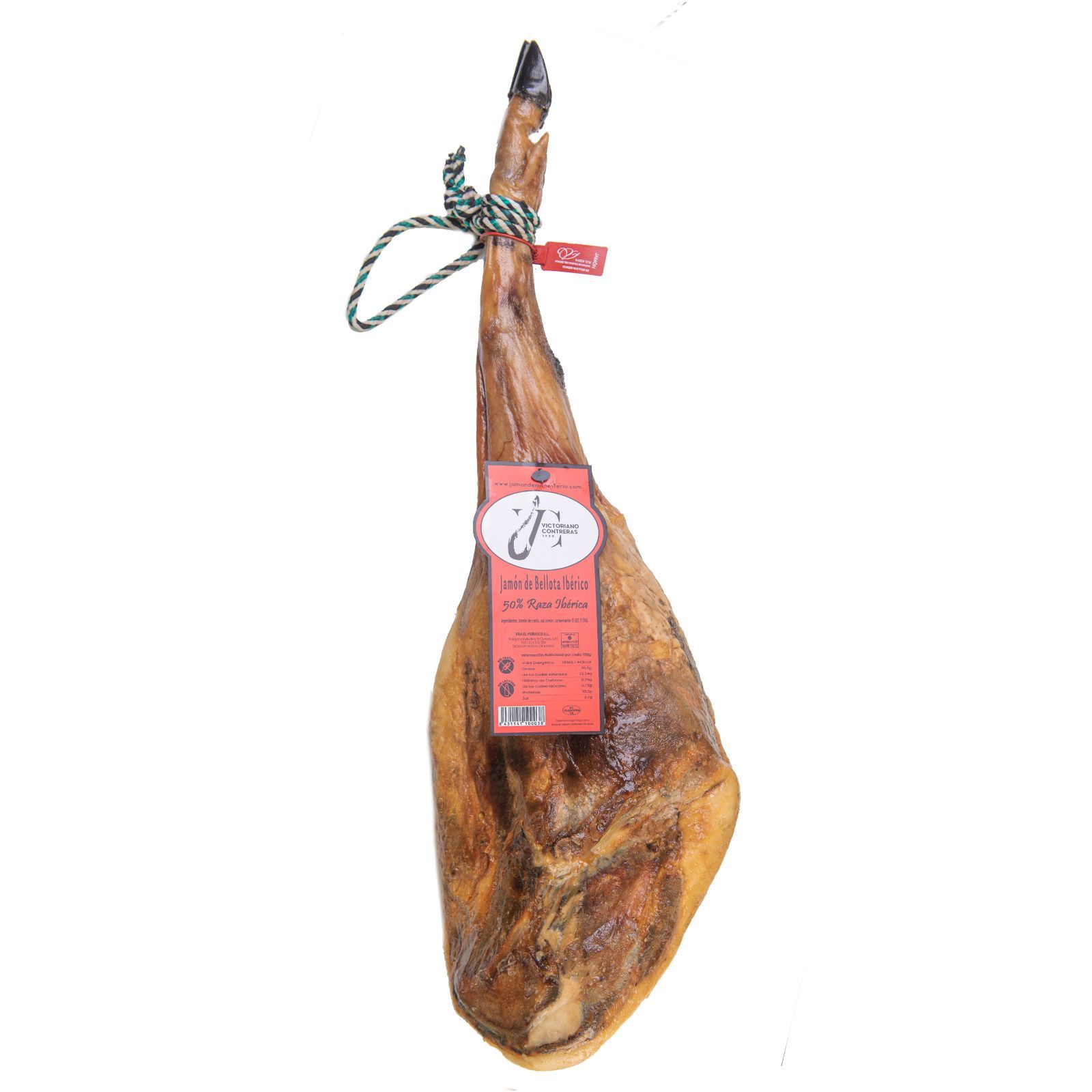 Jamón Bellota Ibérico 50% 75% Raza Ibérica de Monesterio